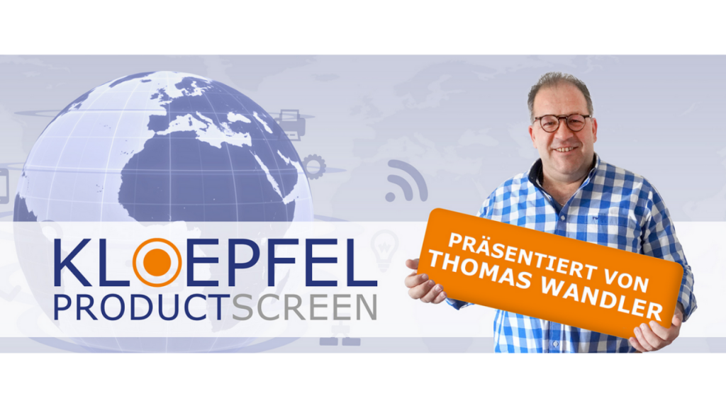 KLOEPFEL – PRODUCT-SCREEN über Kloepfel Interim | Kloepfel Magazin